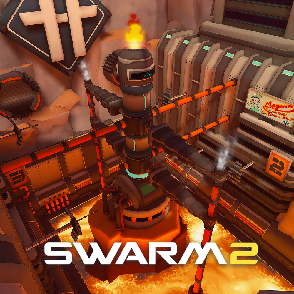ArtStation - Swarm 2 Fiery Forge