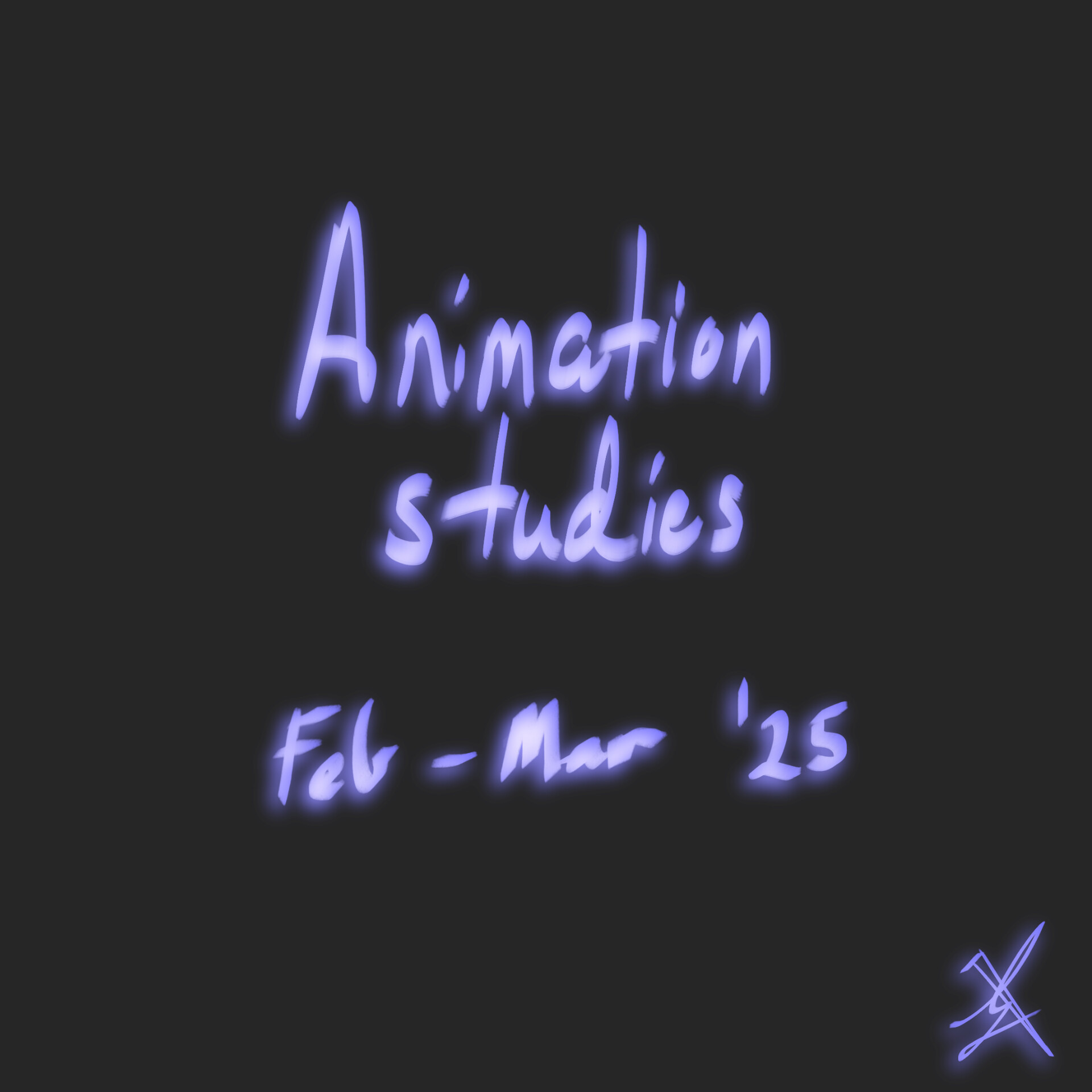 ArtStation - Animation Studies Feb '25 — Mar '25