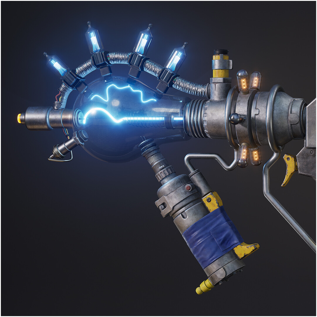 ArtStation - Mad Science Gun Project