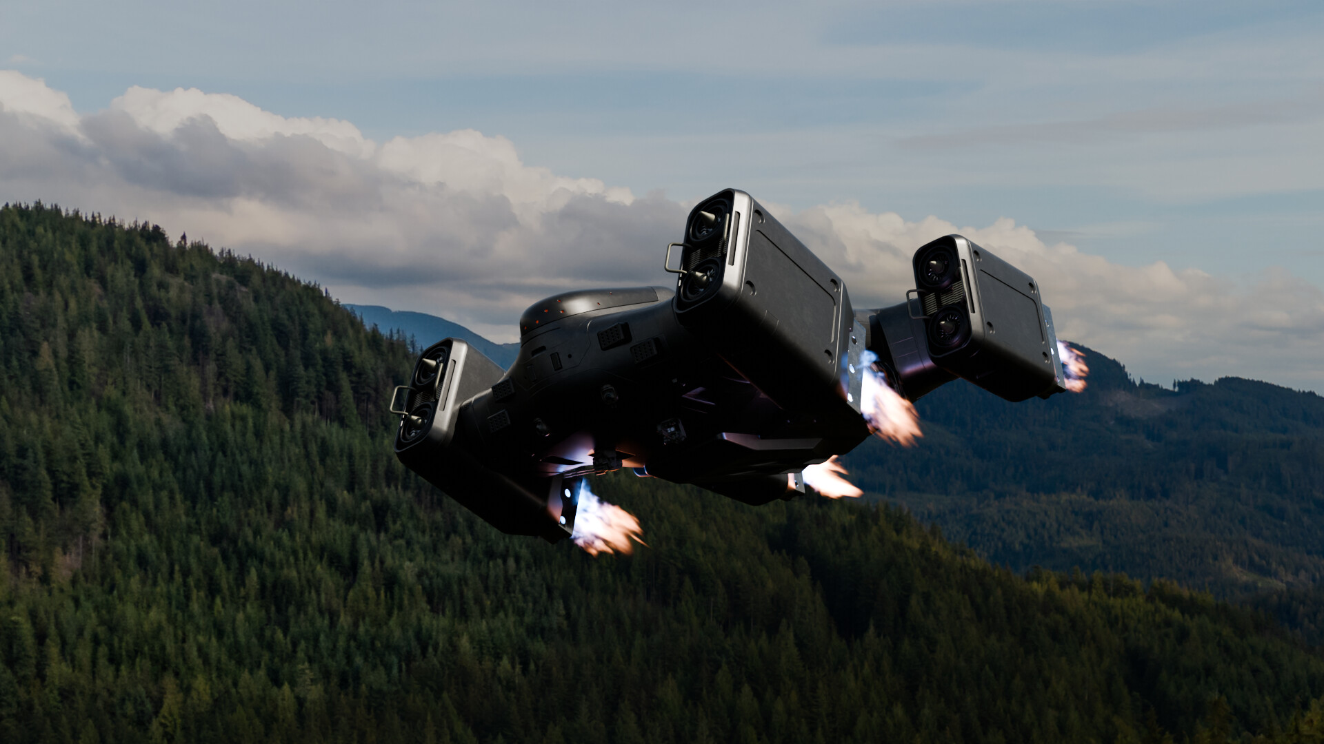 ArtStation - dropship