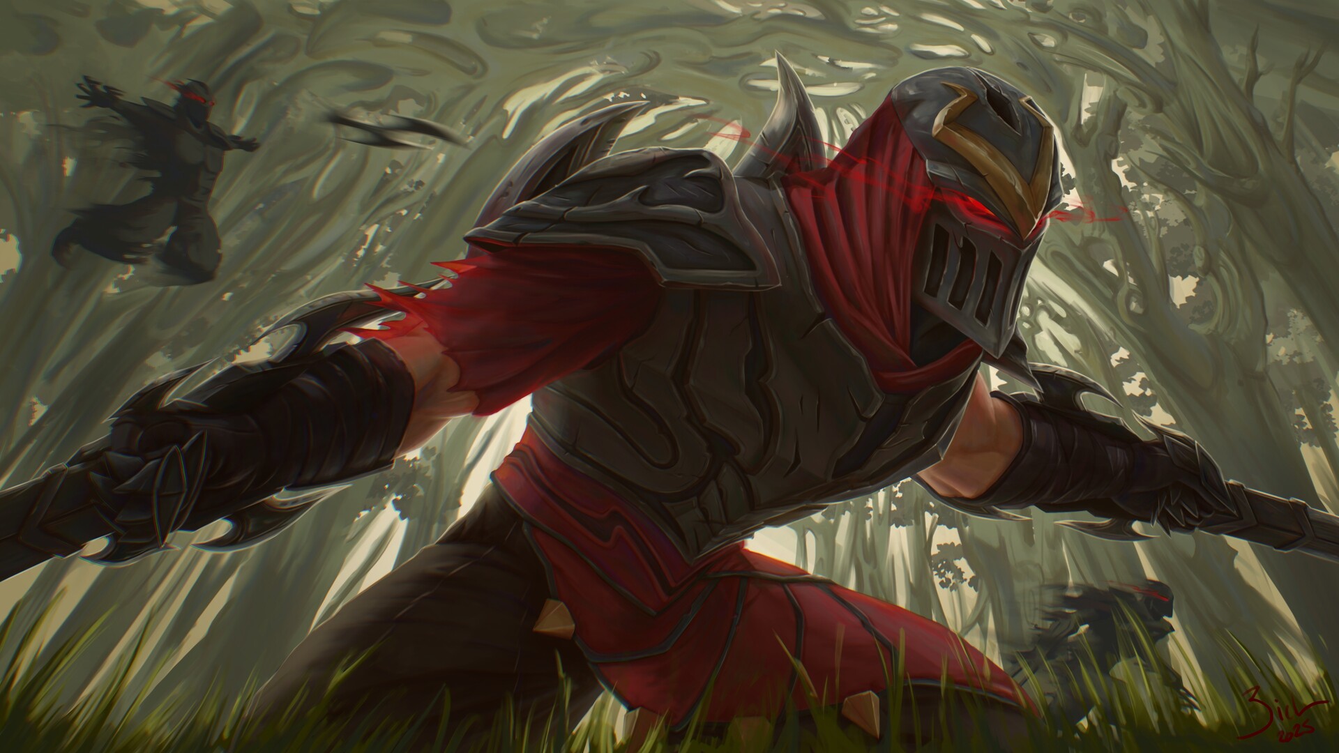 ArtStation - Zed - The Master of Shadows - Fan Art