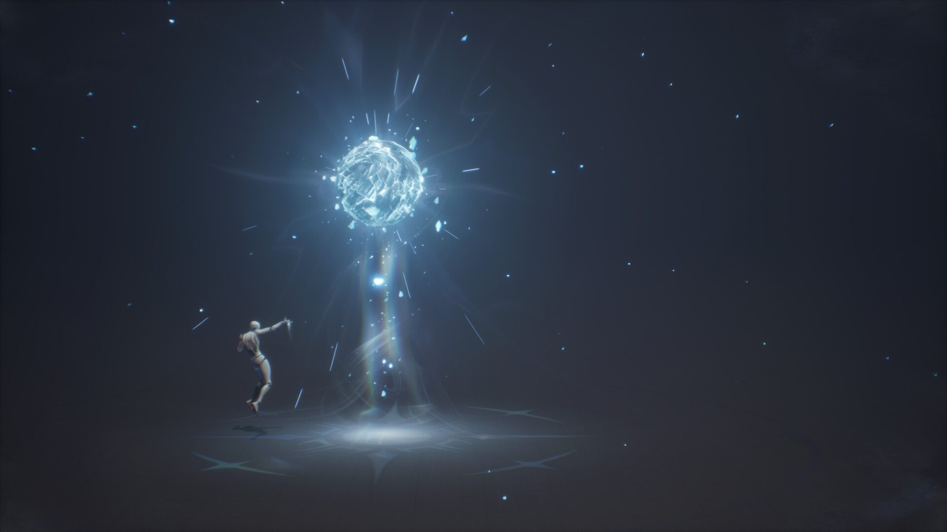 ArtStation - Ice explosion