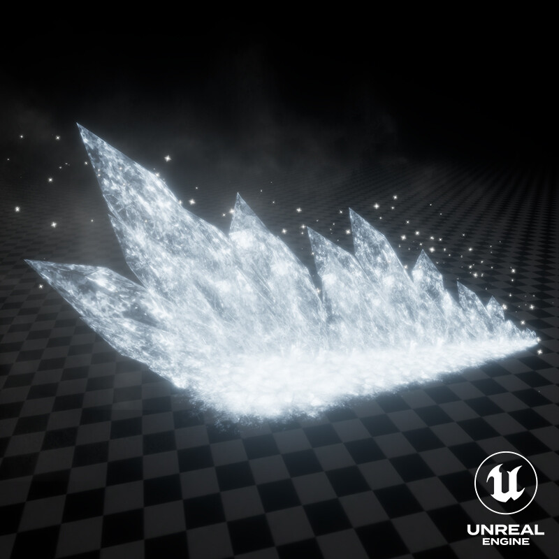 ArtStation - Ice Attack 02 UE Ver.