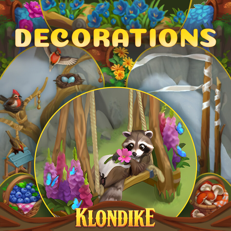 ArtStation - Decor. Klondike Adventures