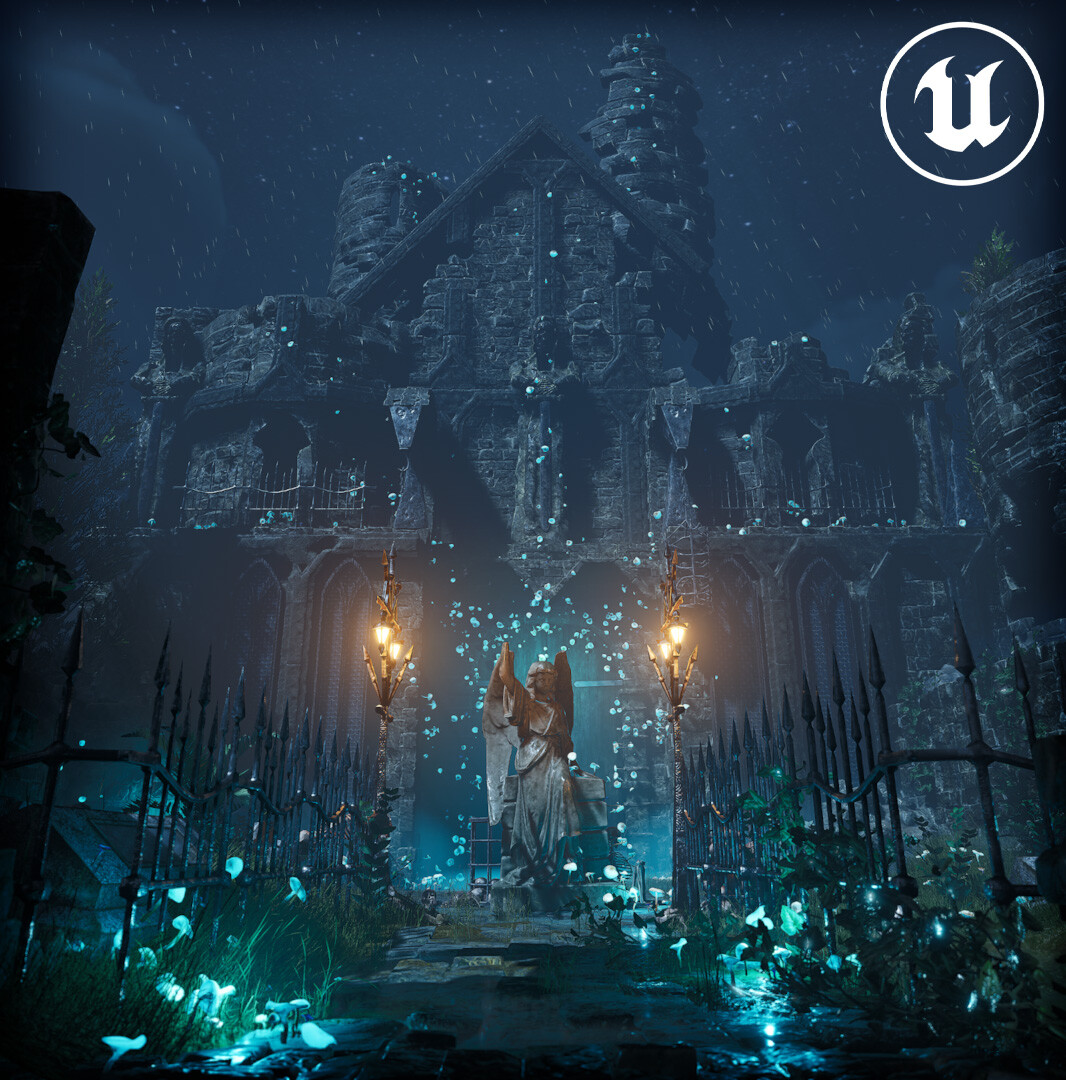 ArtStation - The Luminous Dead - Unreal Engine 5 Environment