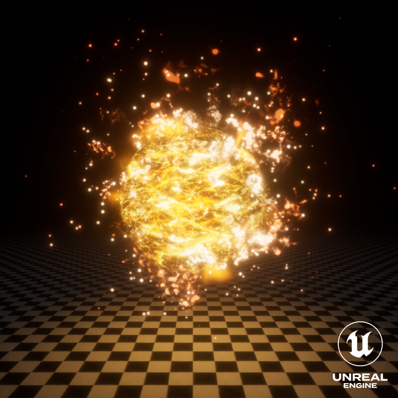 ArtStation - Fire Attack 02 UE Ver.