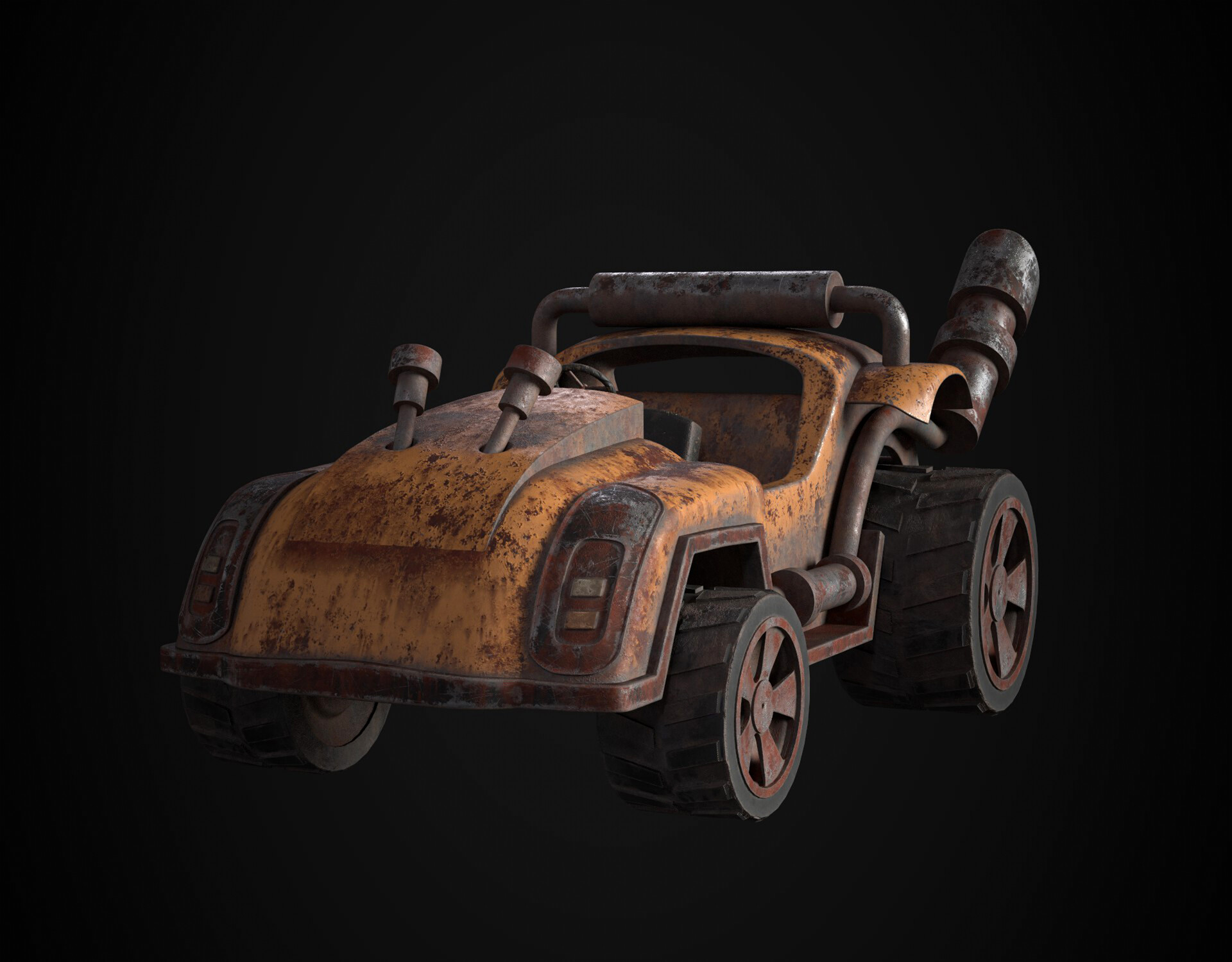 ArtStation - Buggy (Rust & Dust)