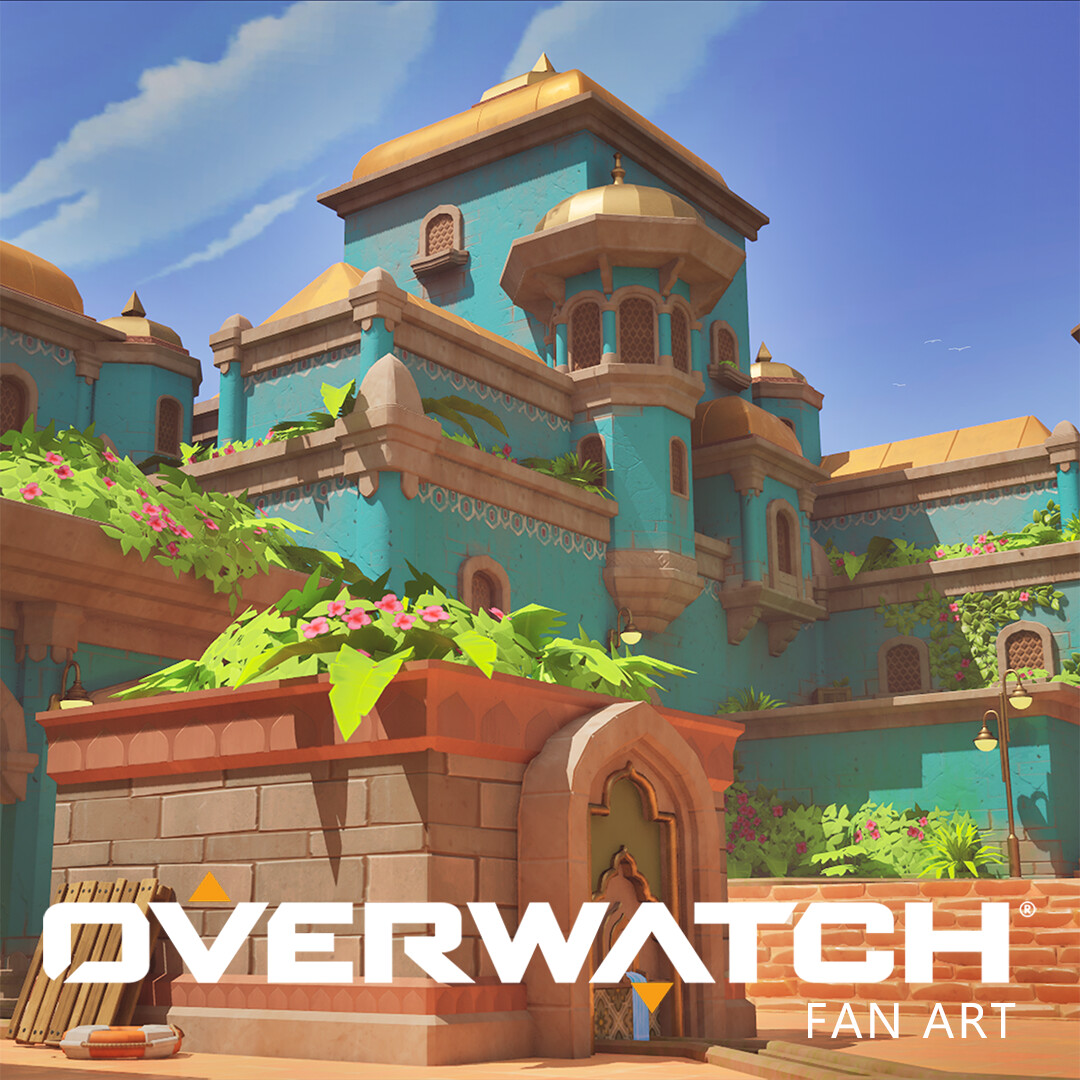 ArtStation - Suravasa – Overwatch Fanart Environment