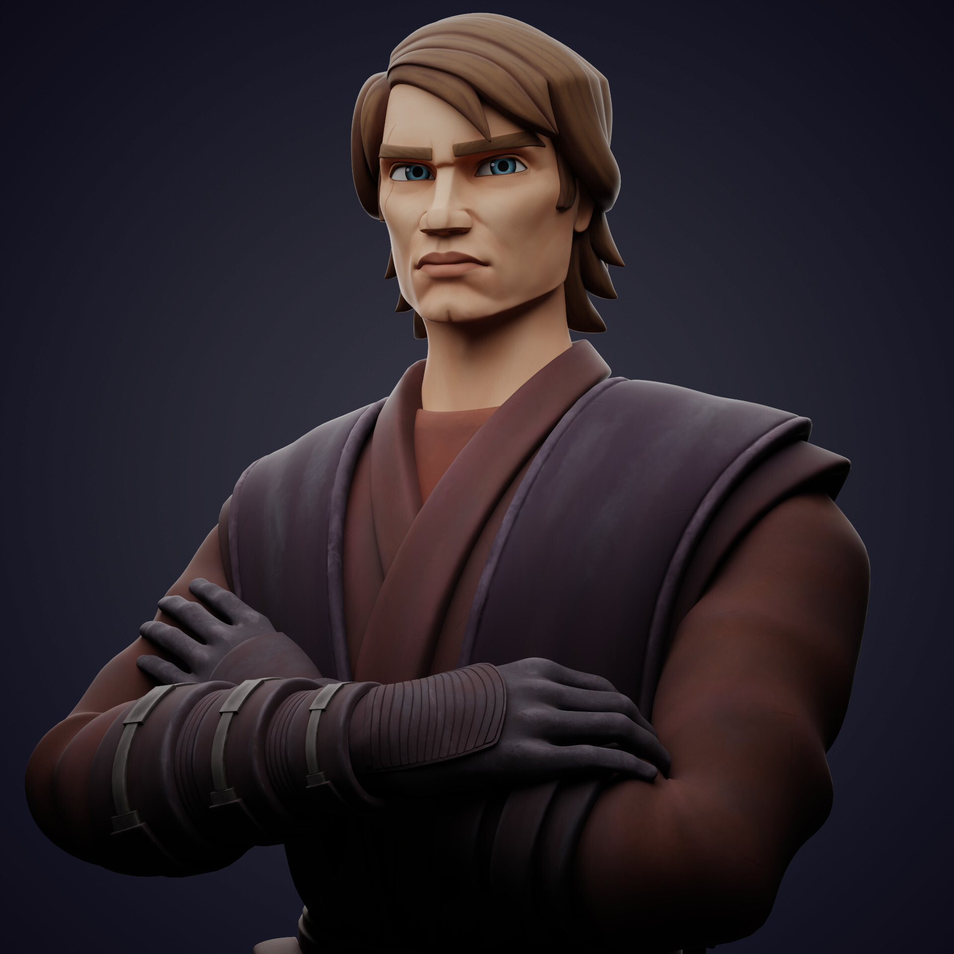 MA3RCHEN - Anakin Skywalker 3D Model