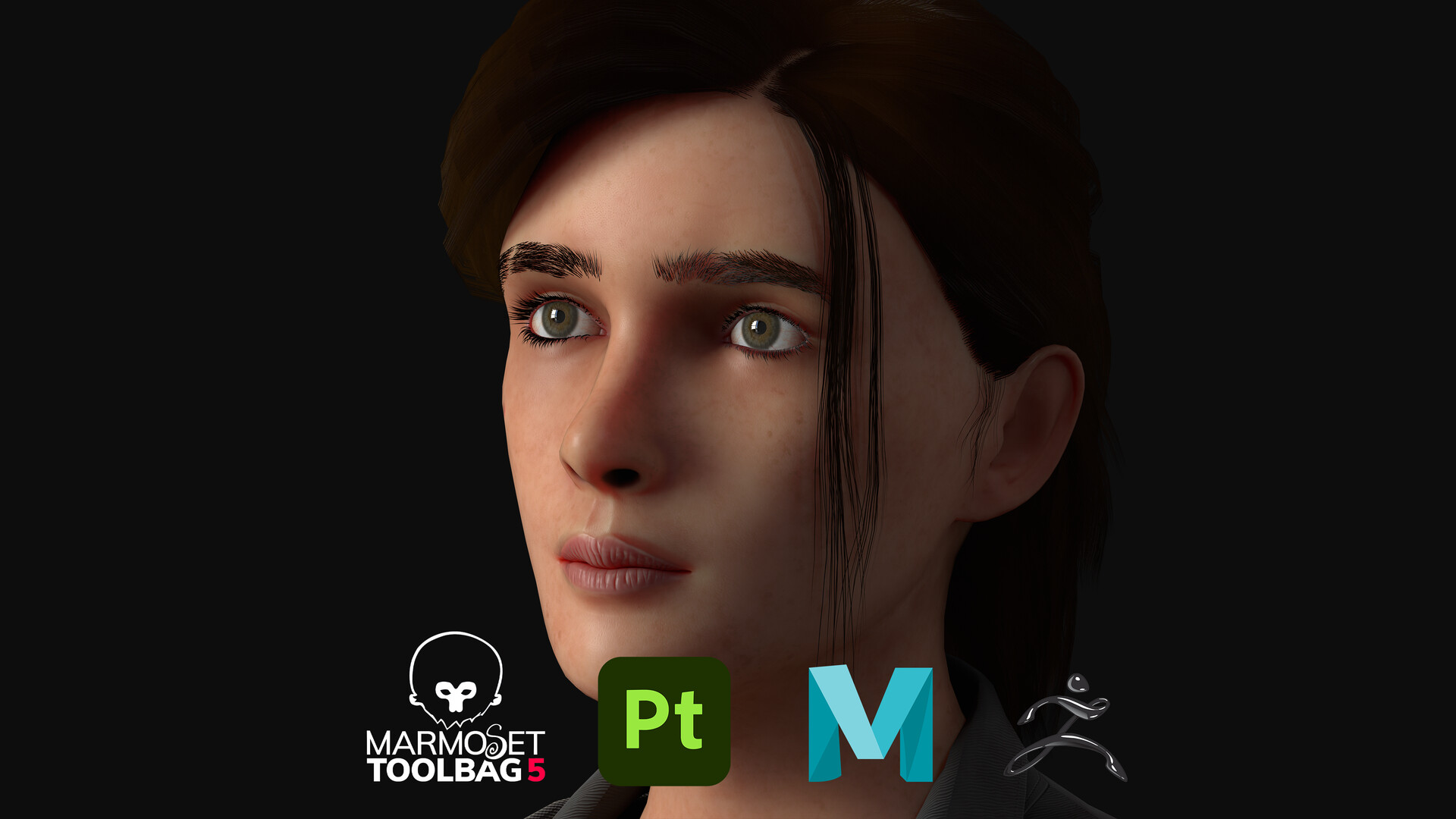 ArtStation - THE LAST OF US PART II - Ellie - Game Ready Character