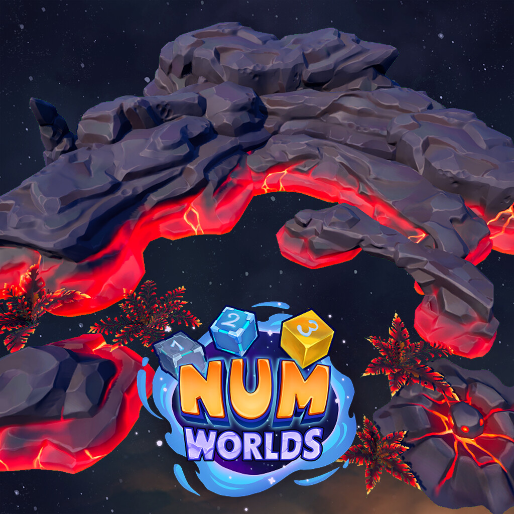 ArtStation - NumWorld "Cretaceous" - Asset Lava