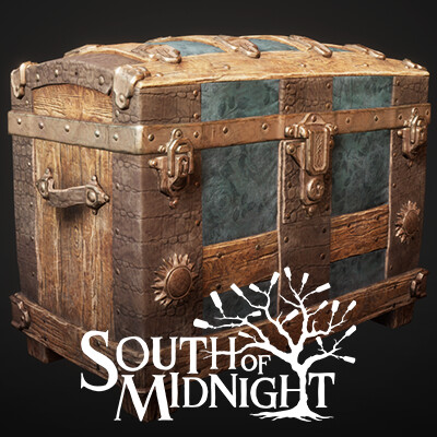 ArtStation - South Of Midnight Props - Chest