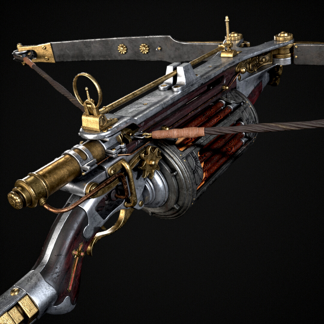 ArtStation - Repeater Crossbow [Van Helsing Fan Art]
