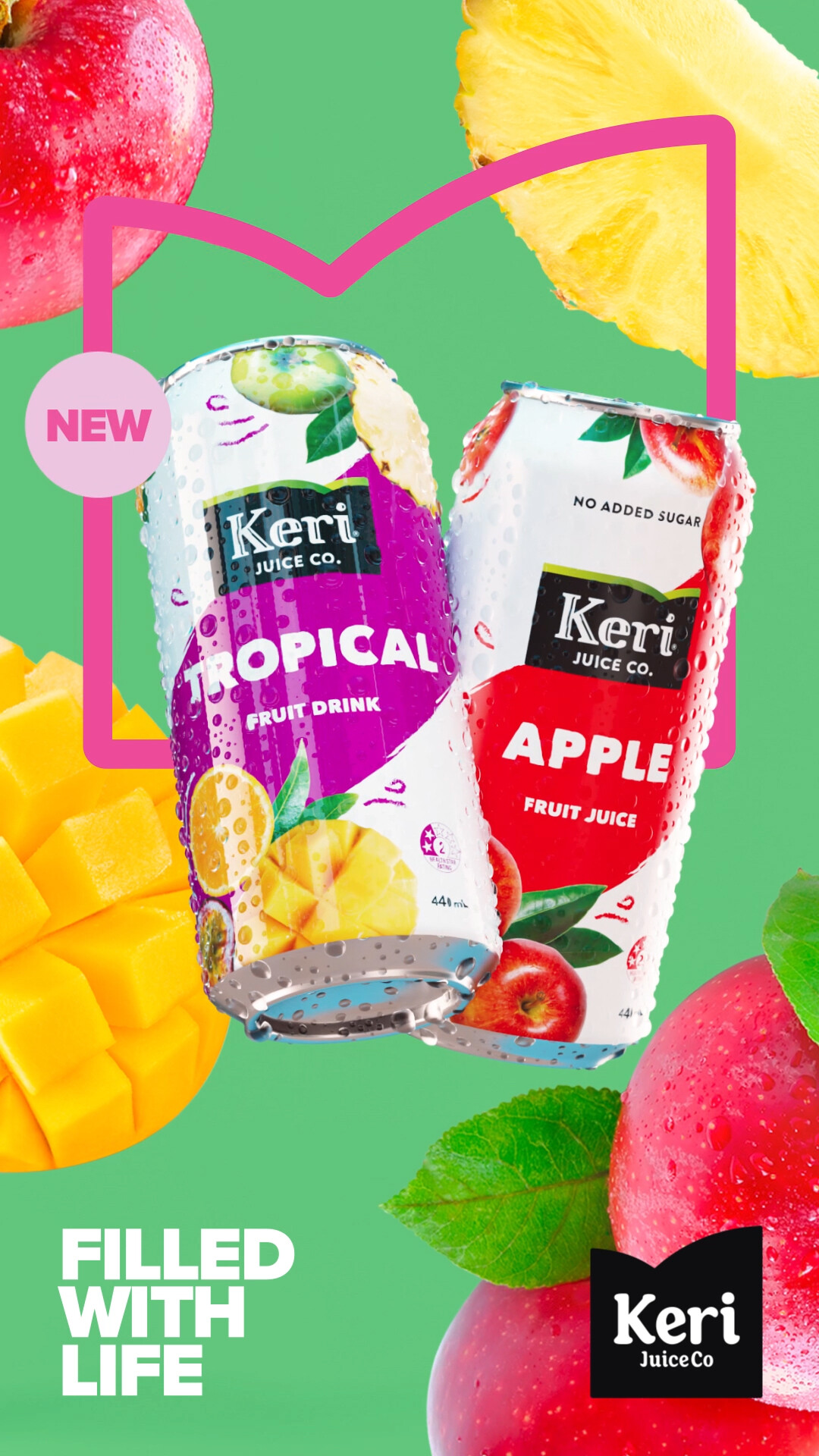 ArtStation - Keri Juice Tropical Launch