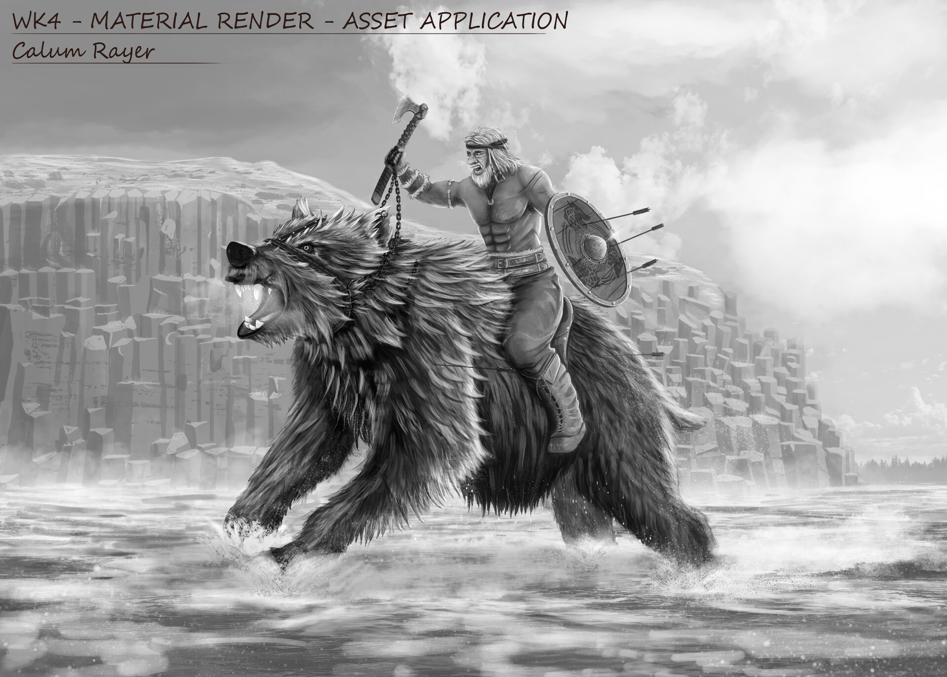 ArtStation - Material And Light Render Project