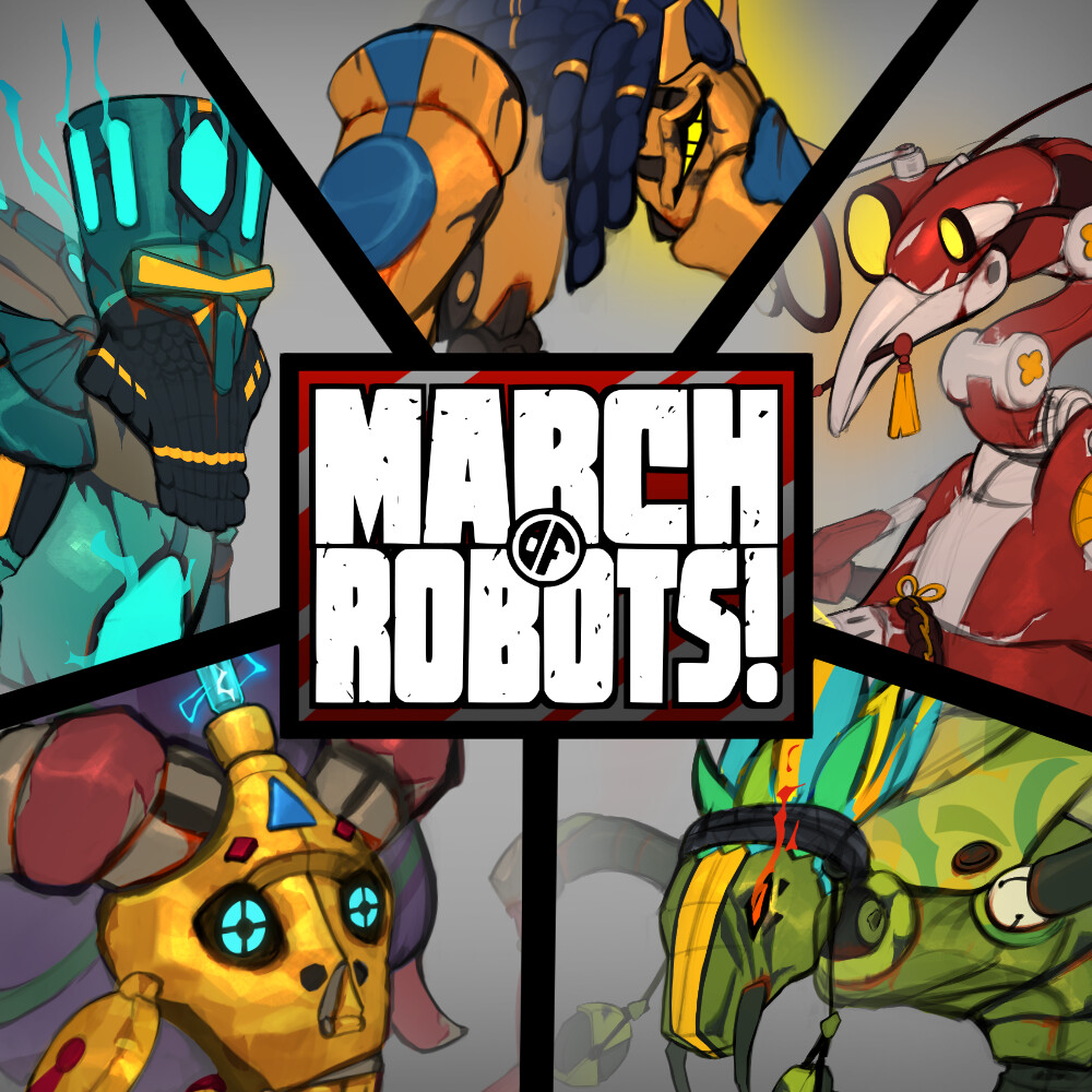ArtStation - March of robots 2025