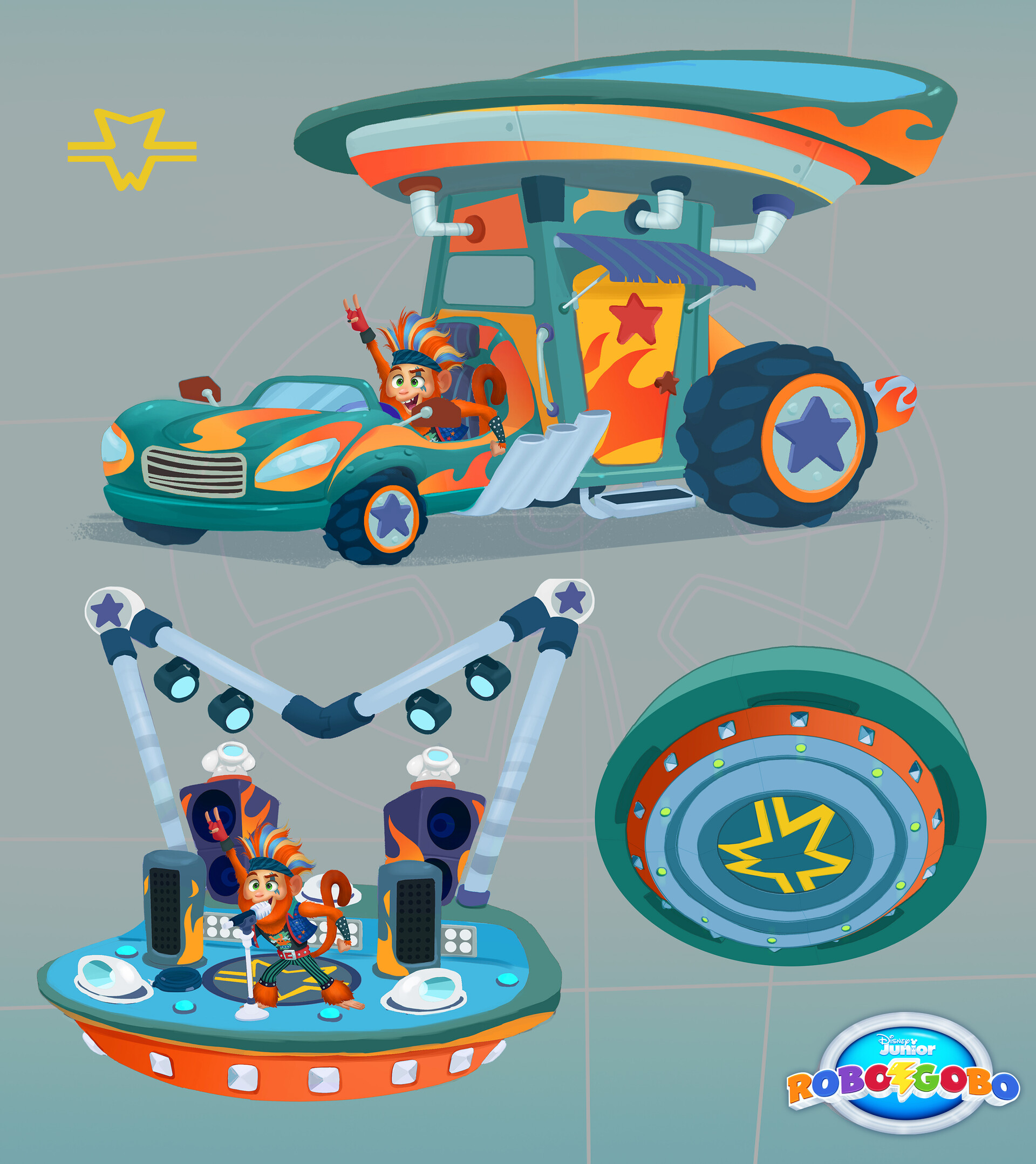 ArtStation - Monkey Mobile