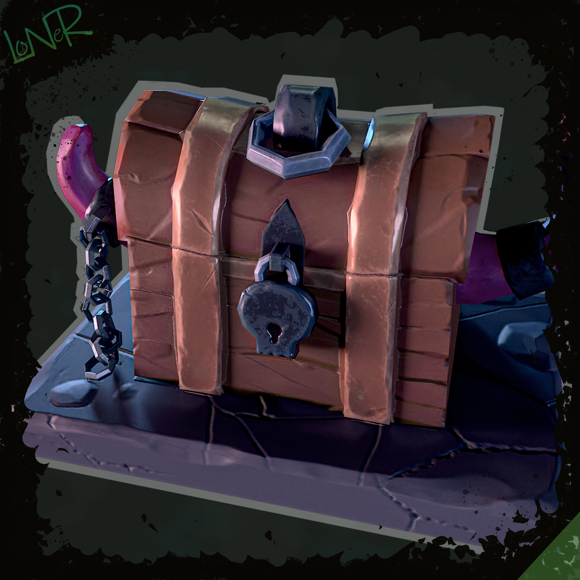 ArtStation - Stylized Chest | Game Ready