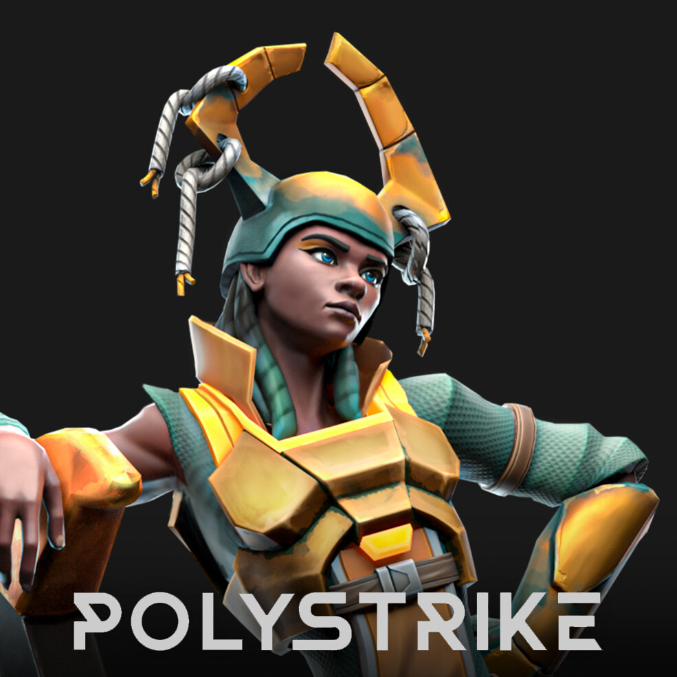ArtStation - POLYSTRIKE - Kheila 3D Character