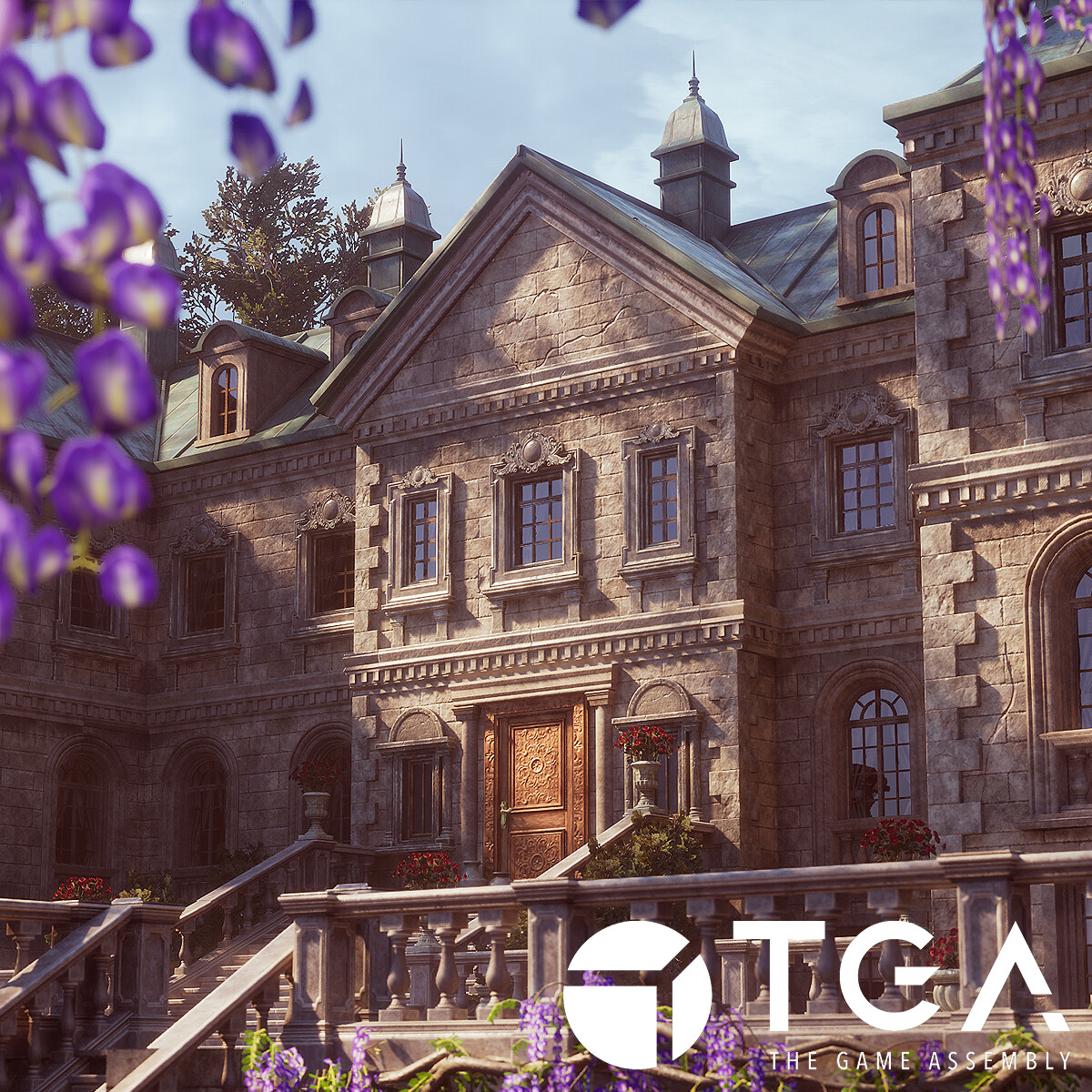 ArtStation - Flower Mansion