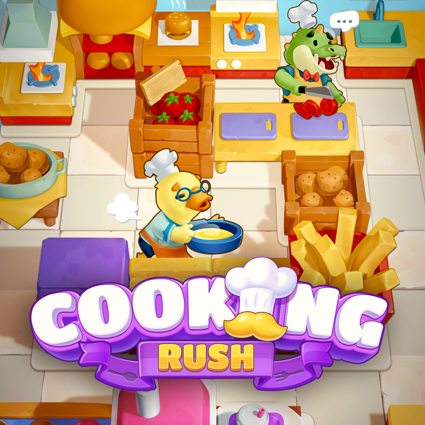 ArtStation - COOKING RUSH | IDLE COOKING ADVENTURE