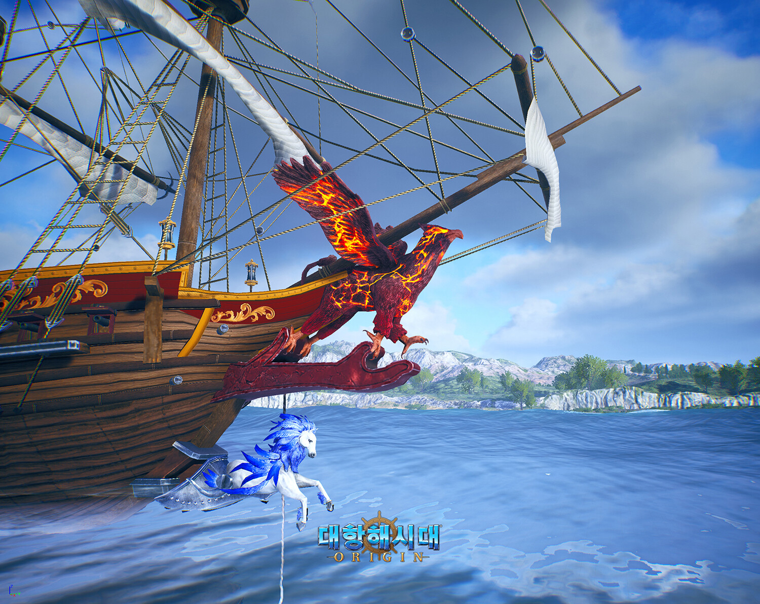 HONG SEOK CHOI - Uncharted Waters Origin - Ship FigureHead Part