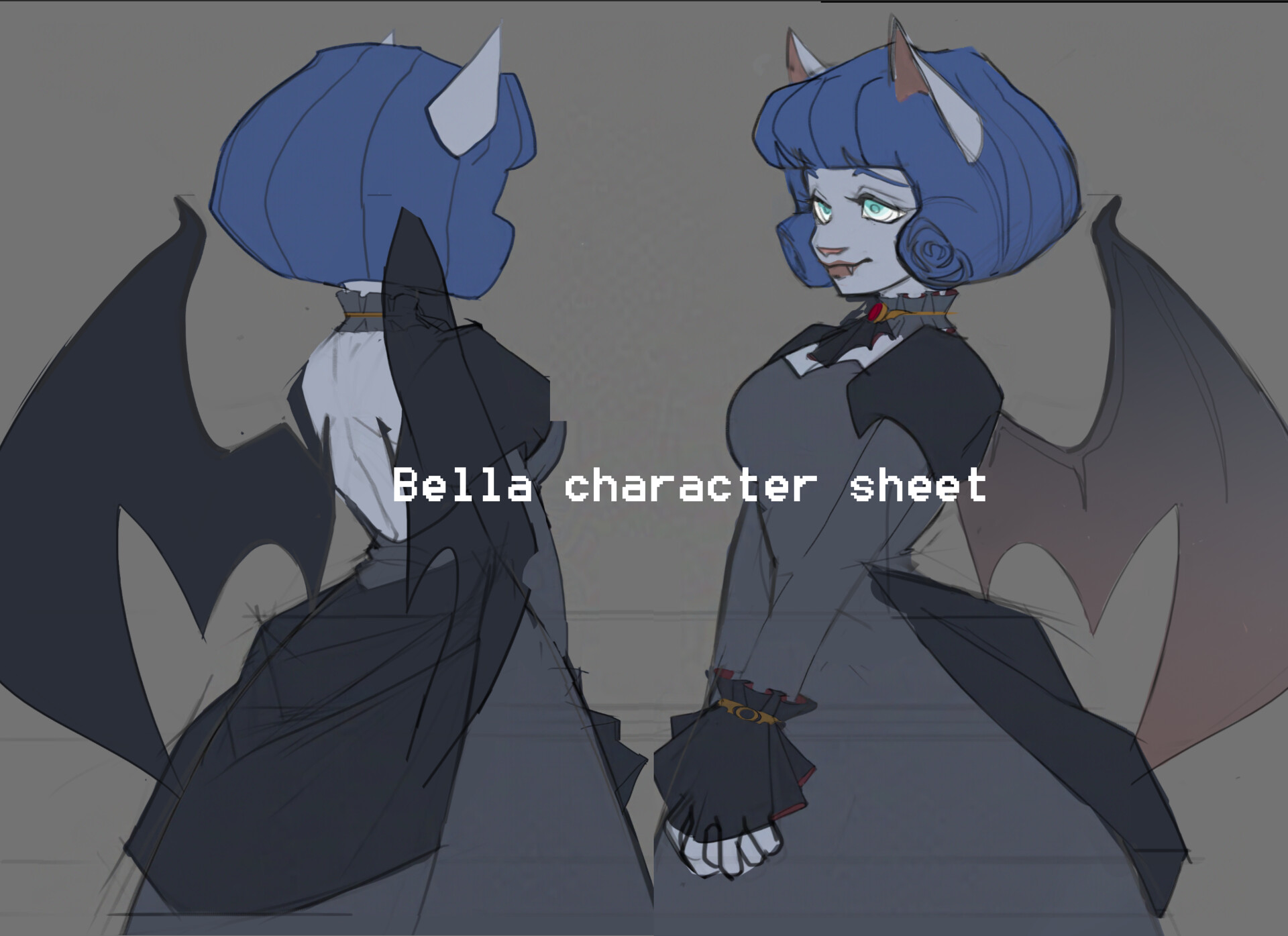 ArtStation - Bella´s character sheet