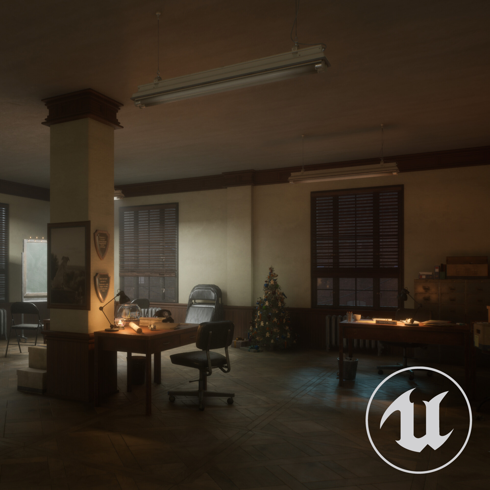 ArtStation - Deck the Halls with Mystery