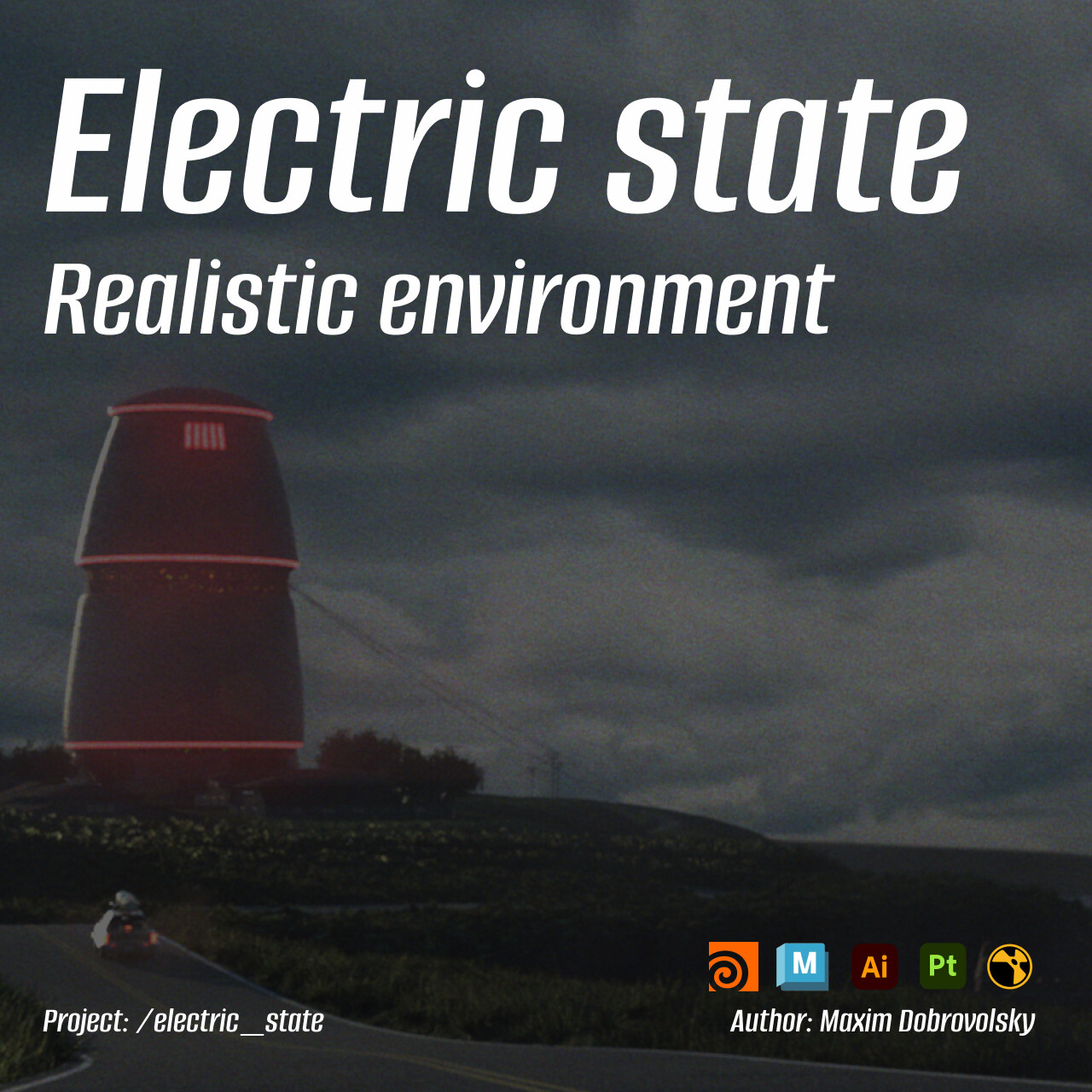 ArtStation - The Electric State – 3D Adaptation