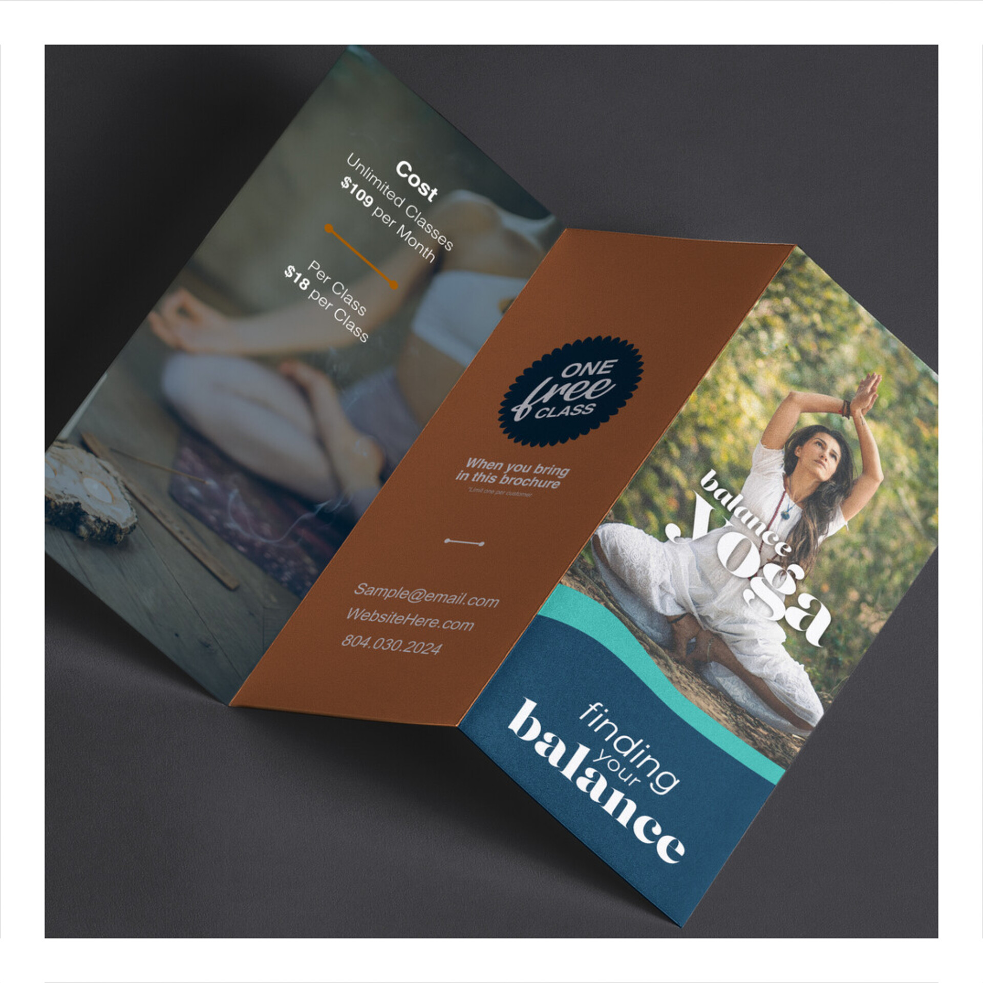 ArtStation - Yoga Pamphlet