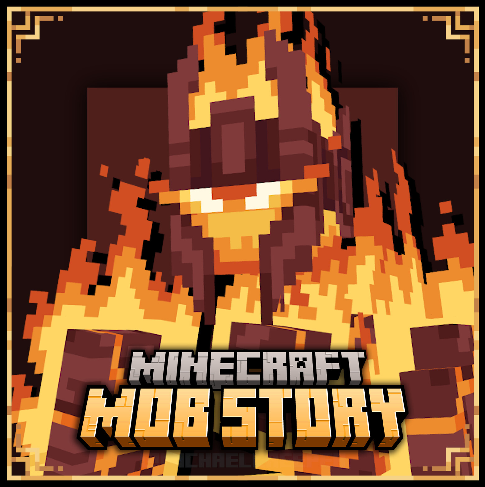 ArtStation - Minecraft Mob Story - Inferno Striker
