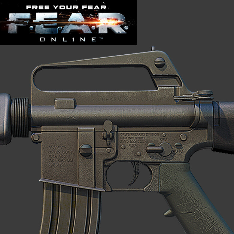 ArtStation - F.E.A.R. Origin Online Weapons