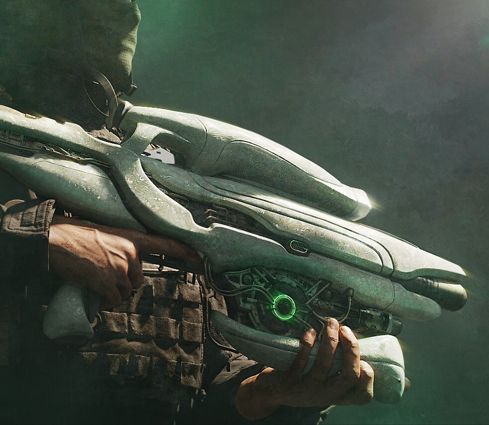 ArtStation - Echo Cast Rifle