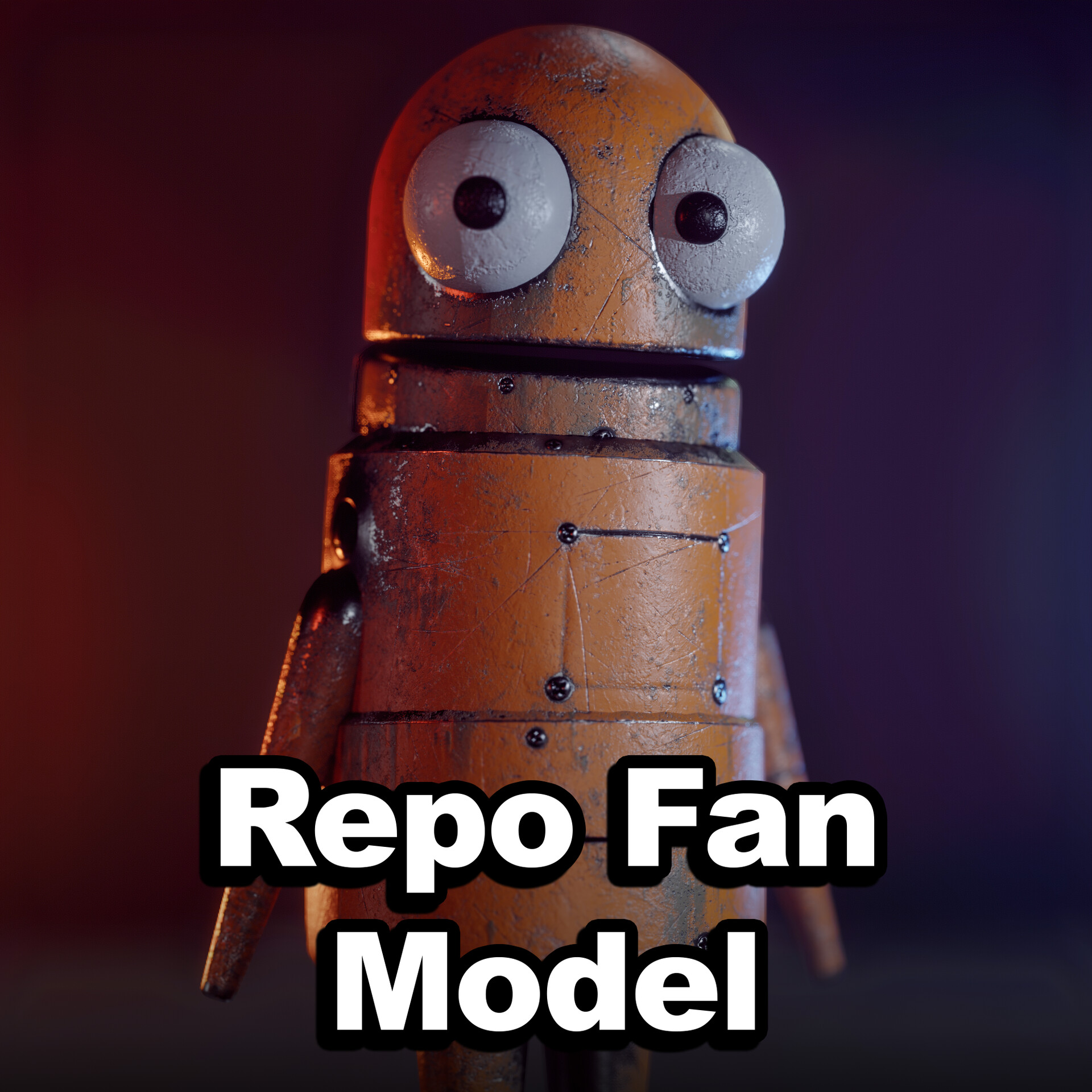 ArtStation - R.E.P.O SemiBot Fan Model