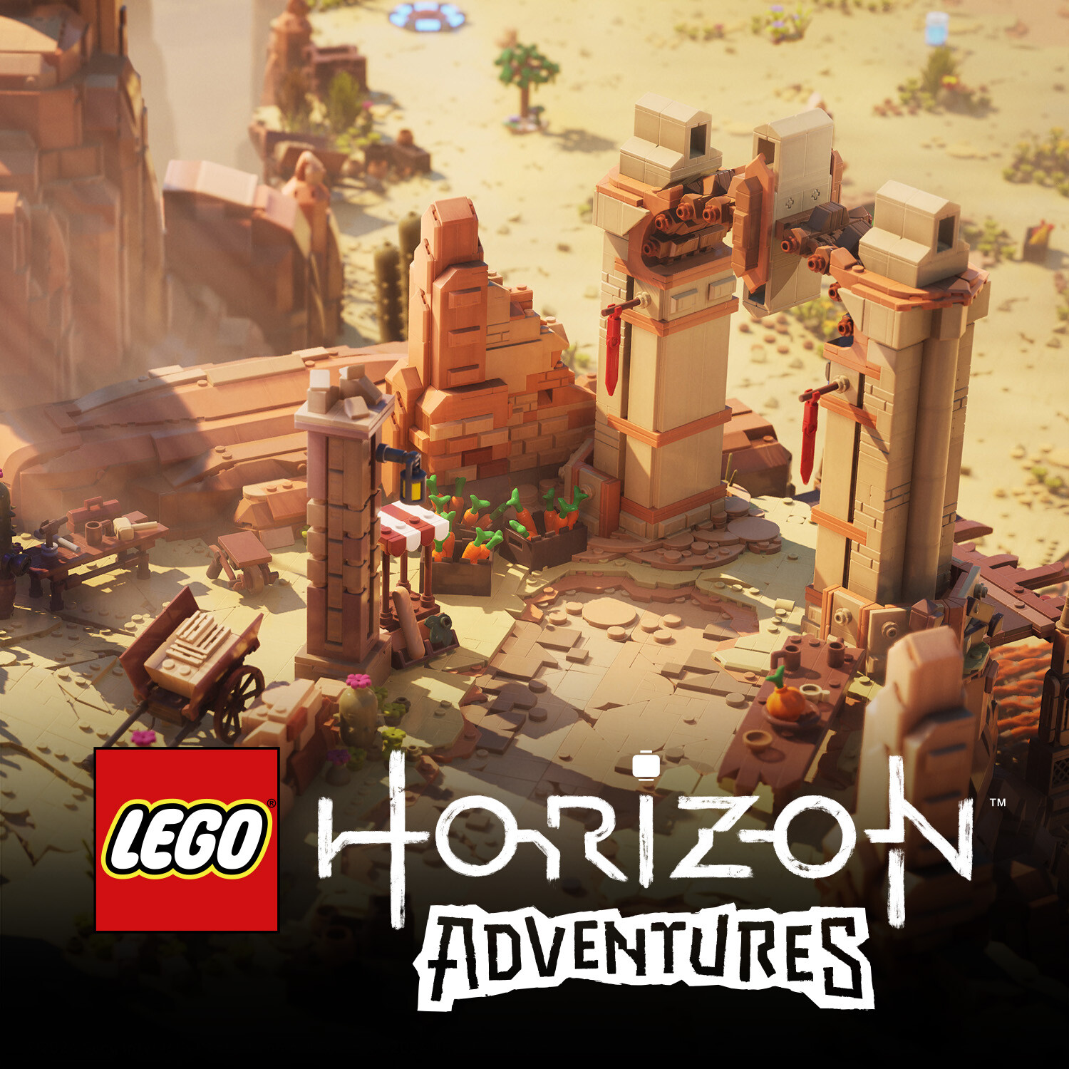 ArtStation - LEGO Horizon Adventures - Desert environment art