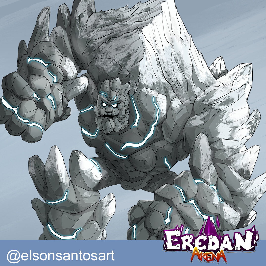 ArtStation - Eredan Arena - StoneLinkers : Erdor the First Disciple