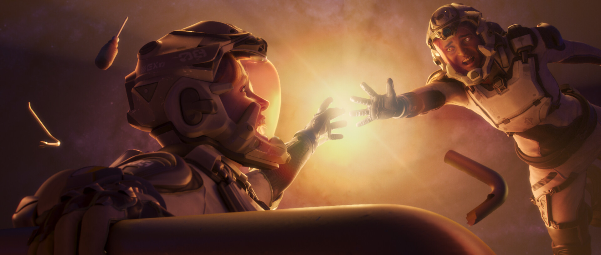 ArtStation - Outer Space 3D Lighting Project