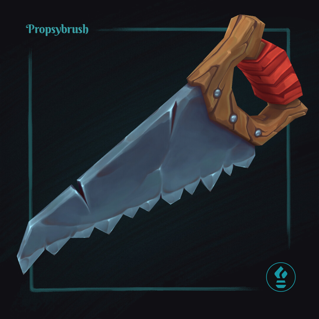 ArtStation - Stylized Hand Saw