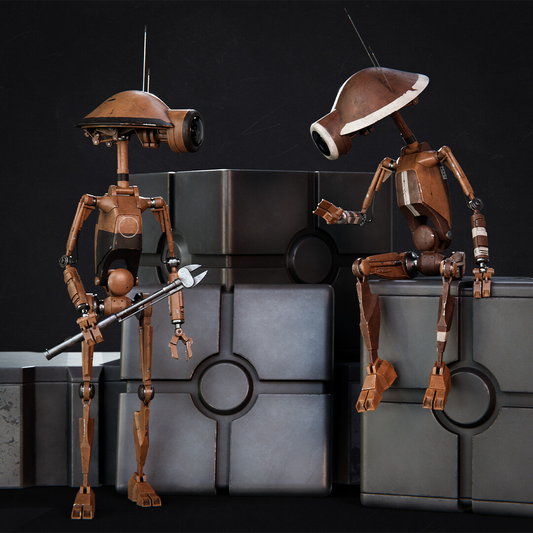 ArtStation - Pit Droid
