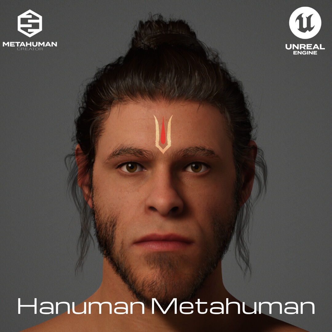 ArtStation - Lord Hanuman Metahuman