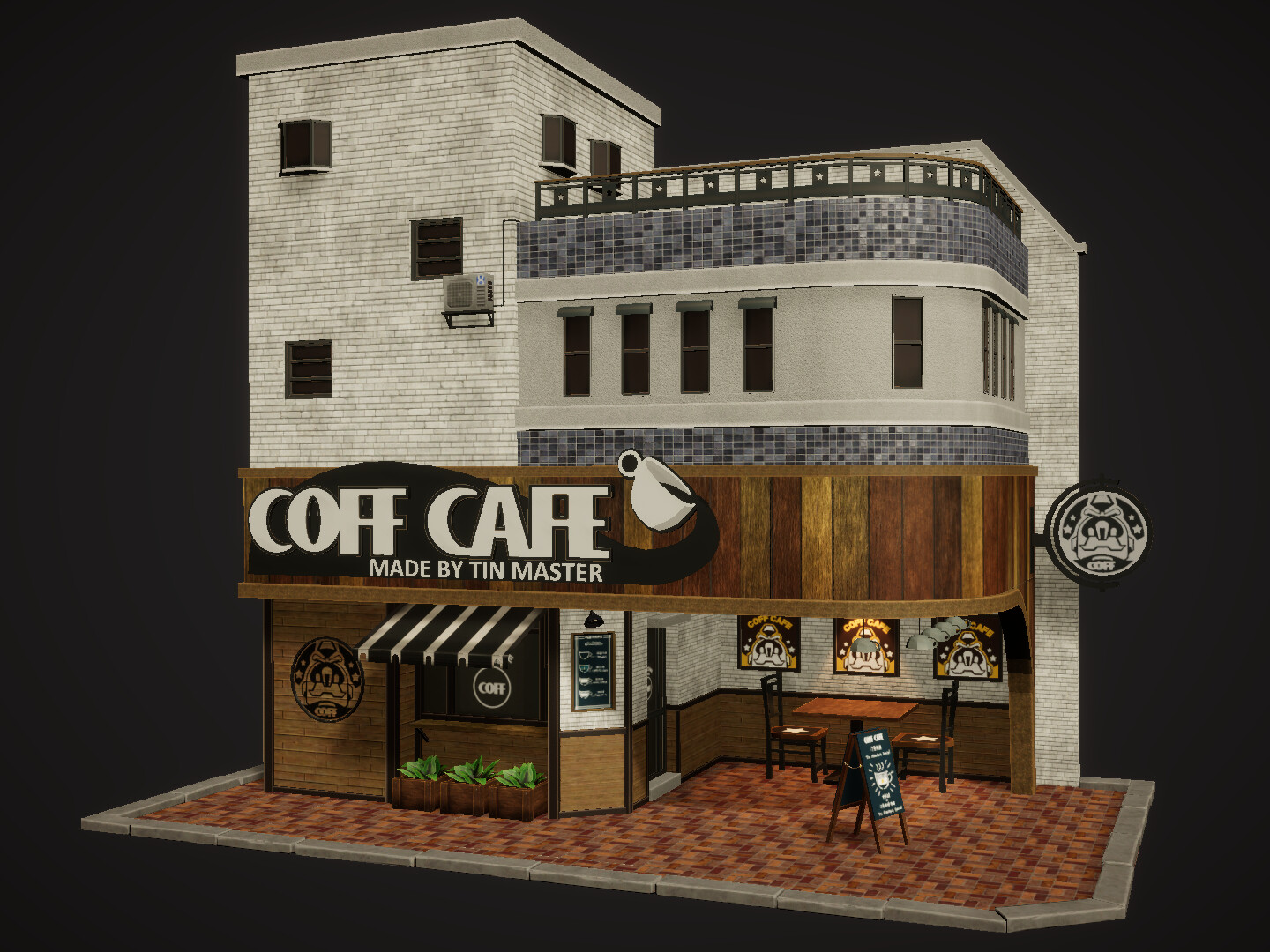 ArtStation - Zenless Zone Zero - Coff Cafe