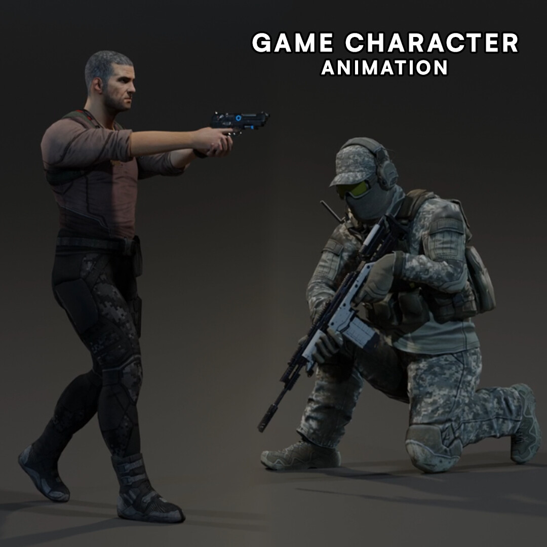 ArtStation - 3D Combat Game Character Animation