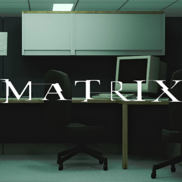 ArtStation - The Matrix (1999) Office Colour Grading and Lighting Study