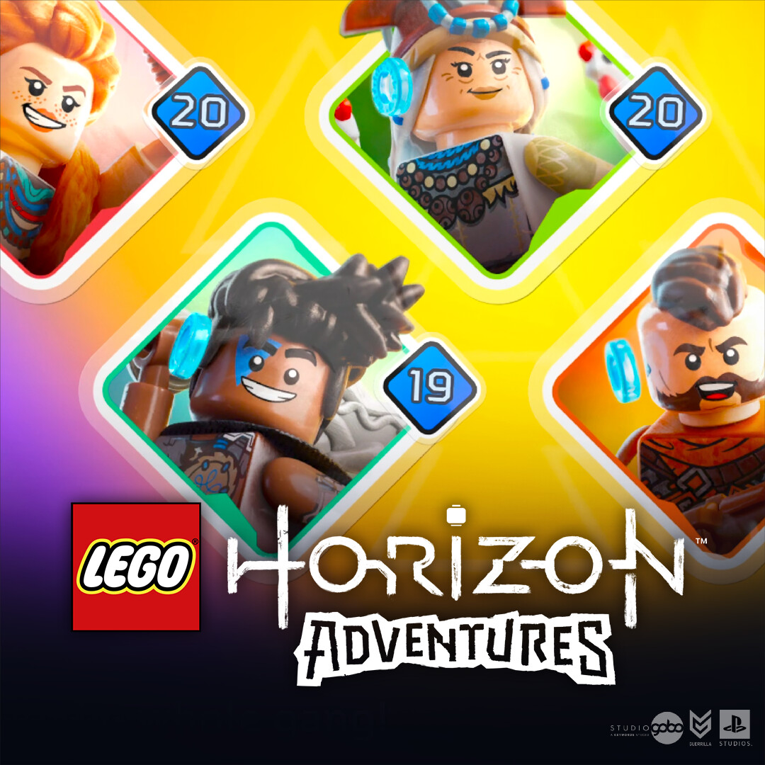 ArtStation - LEGO® Horizon Adventures™ UI Identity - Menus & HUD P3