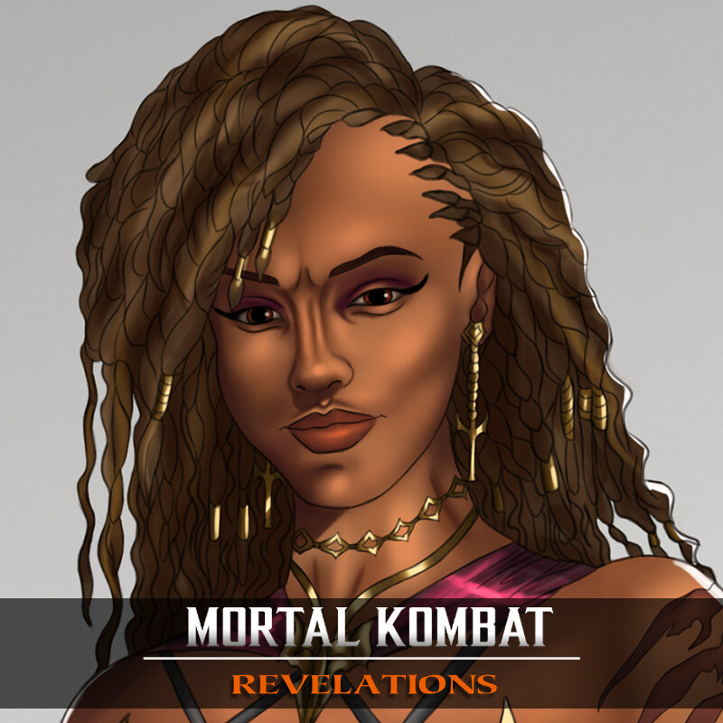 ArtStation - Naomi (MK Revelations Oc)