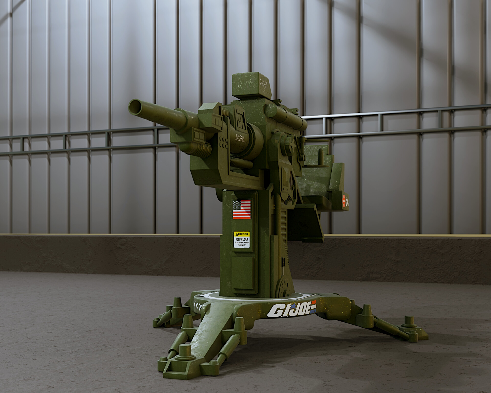 ArtStation - G.I. Joe F.L.A.K