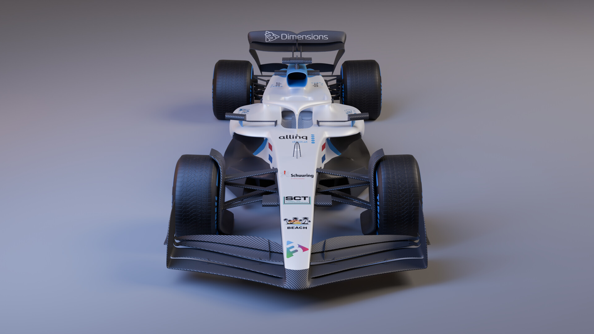 ArtStation - Formula 1 Car – Realistic 3D Model V1