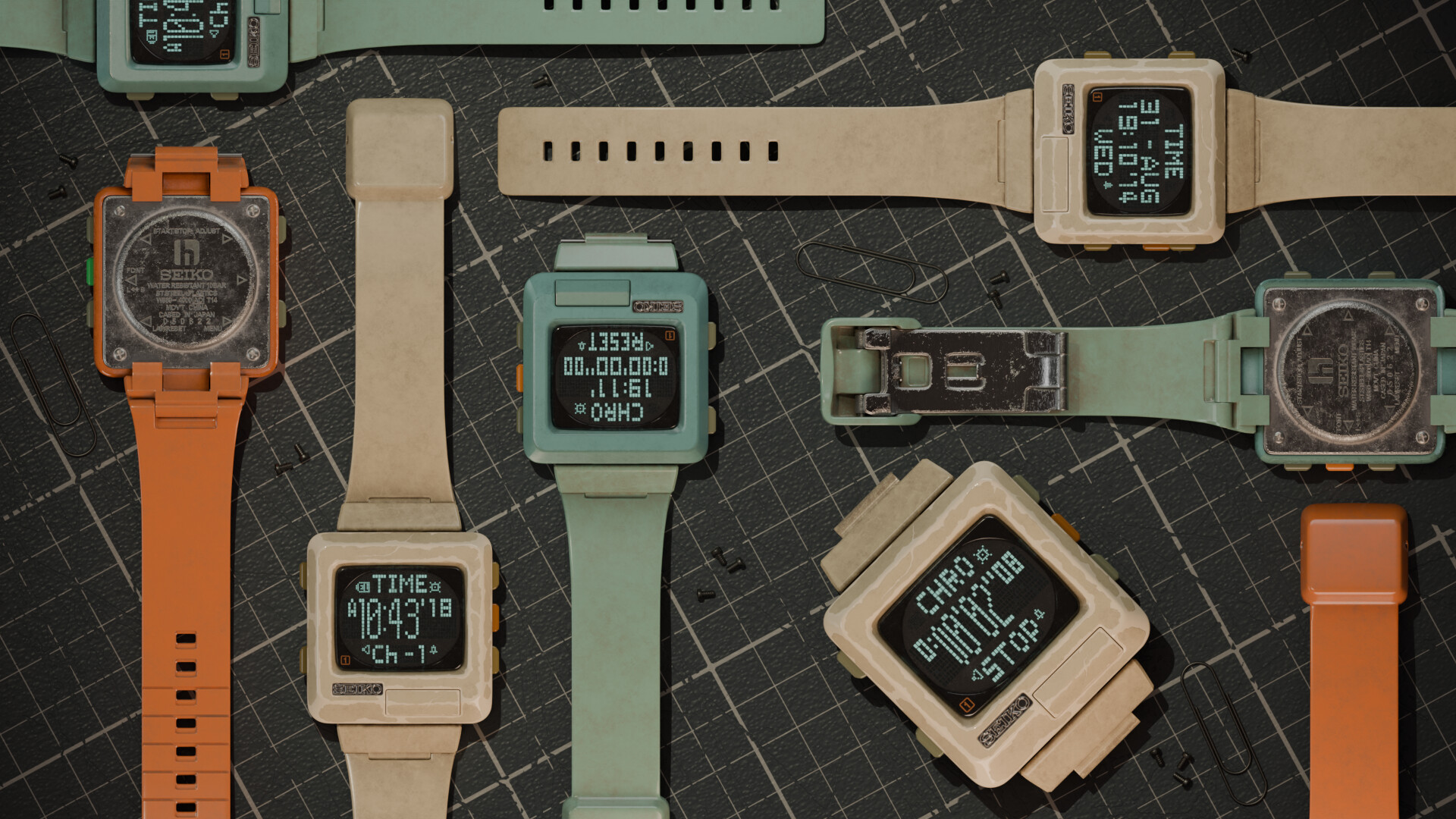 ArtStation - Seiko Timetron