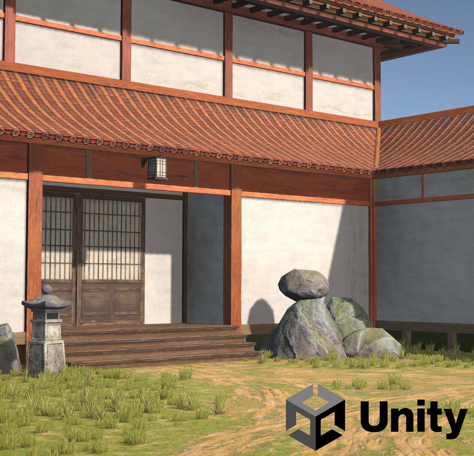 ArtStation - Japanese courtyard (Mobile)