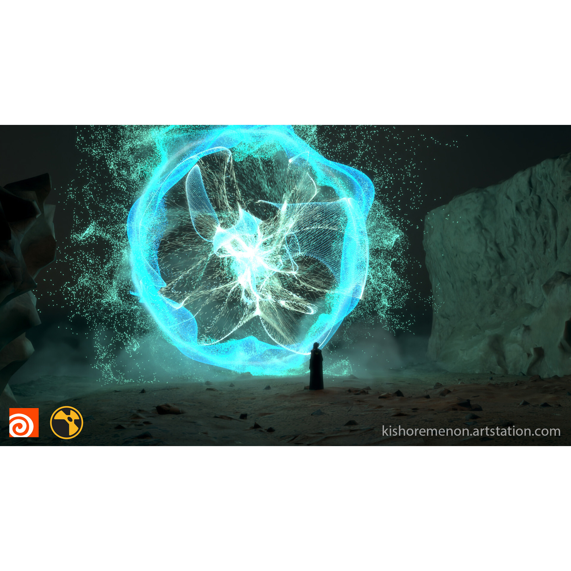 ArtStation - Magical portal - Particle FX